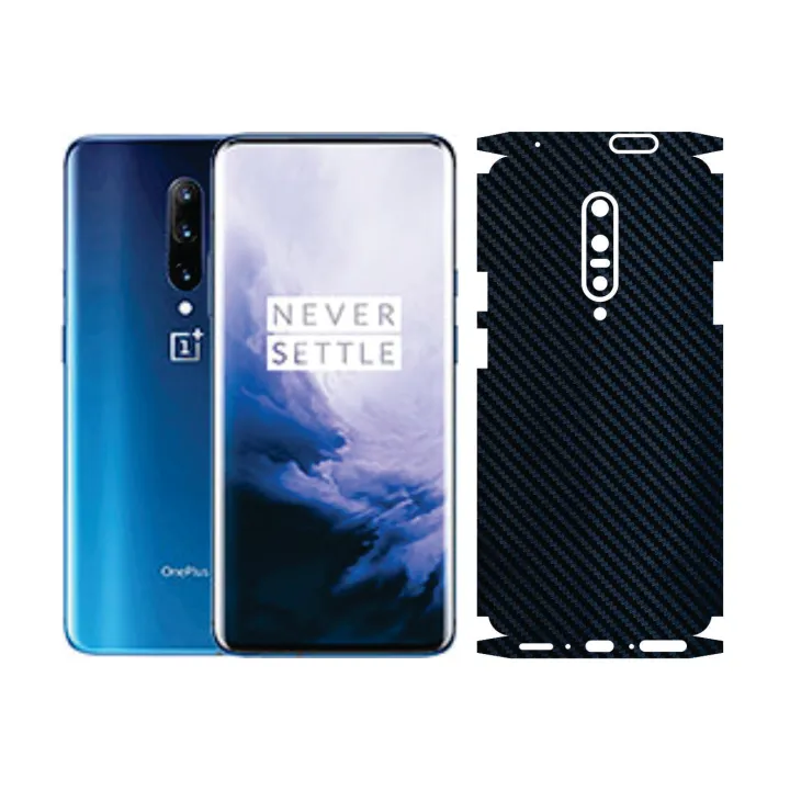 OnePlus 7 Pro Back Paper 360 Carbon Black Sheet Anti-stain Full ...