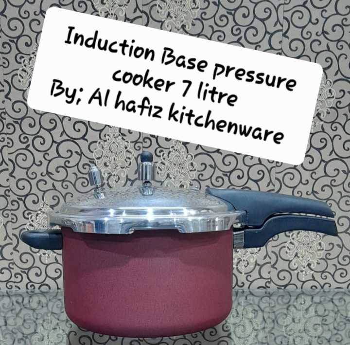 Induction Base Pressure cooker 7Litter (induction stuff) (Nonstick ...