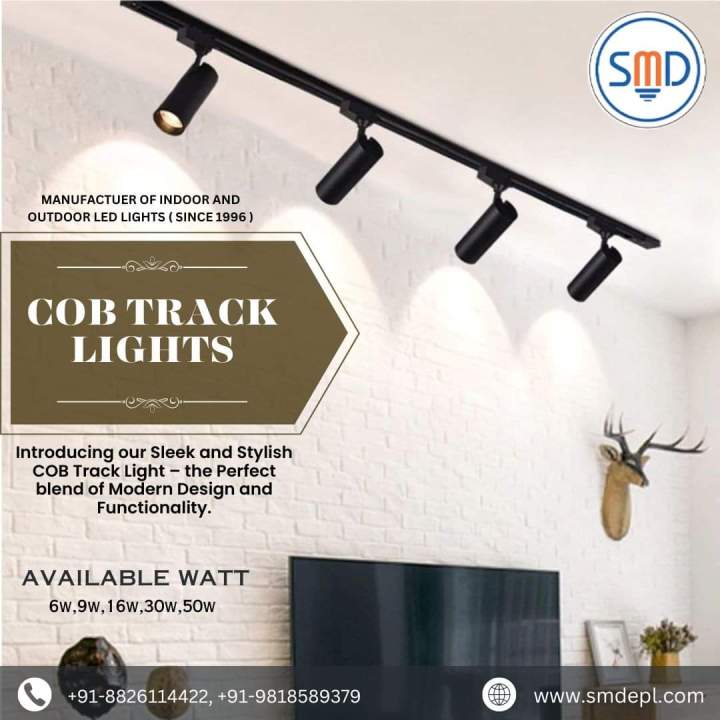 LED Track Light Spotlight 12W 20W 220V Black White Flicker Free Bright Lamp Rail LED Track ...