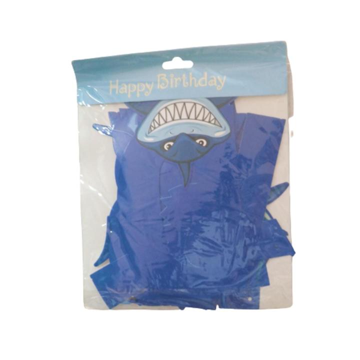 Baby Shark Blue Shark Banner 13pcs | Daraz.pk