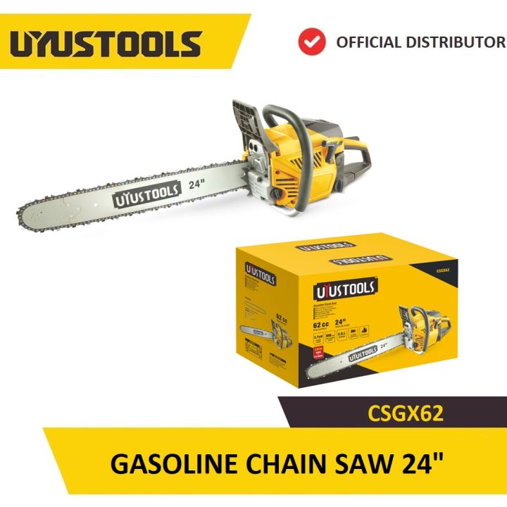 Gasoline Chain Saw 24 INCH - UYUSTOOLS CSGX62 | Daraz.pk