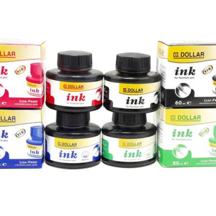 Fountain Pen Ink 30 ml pack of 4 bottles | Daraz.pk