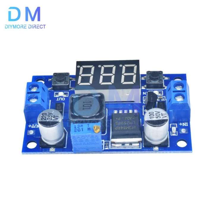LM2596 DC DC Step Down Converter Voltage Regulator LED Display Voltmeter 4.0~40 to 1.3-37V Buck ...