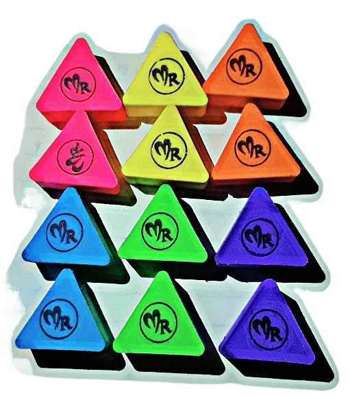 MR Eraser for Student Tryangle pack of 12 | Daraz.pk
