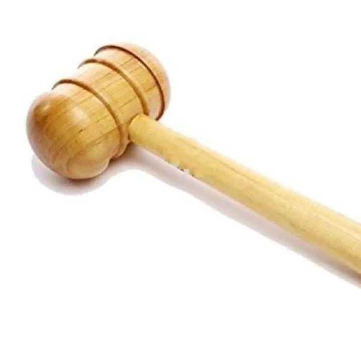 Cricket Bat Malet double side Wooden Hammer Knock-in Bat Long Handle ...