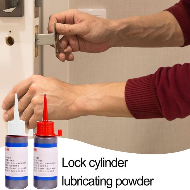 Portable Long-Lasting Graphite Lock Lubricant Hinges Sliding Door ...