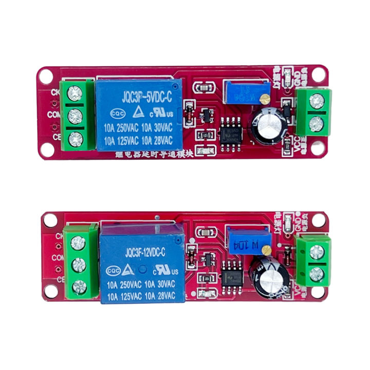DC 5V 12V Time Delay Relay NE555 Time Relay Shield Timing Relay Timer ...