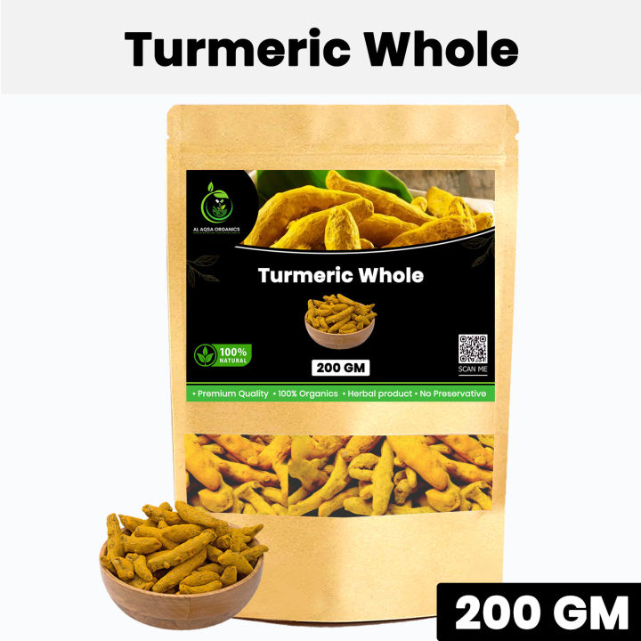 Turmeric whole / Haldi Sabut / Haldi 200 GM | Daraz.pk