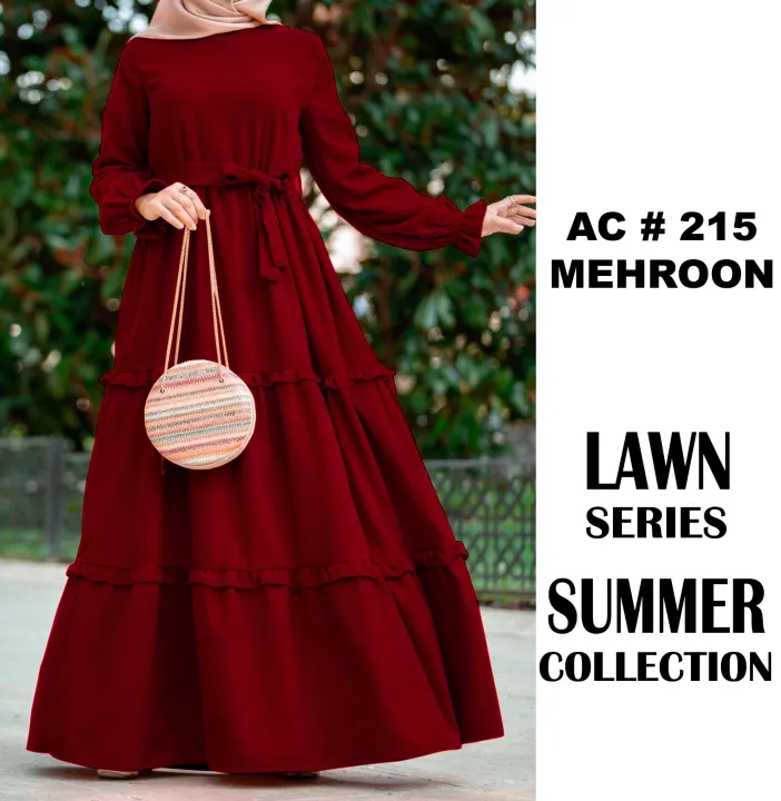 Firangi Stylish Panel Long Frocks for Girl - Stitched Casual Frocks for ...