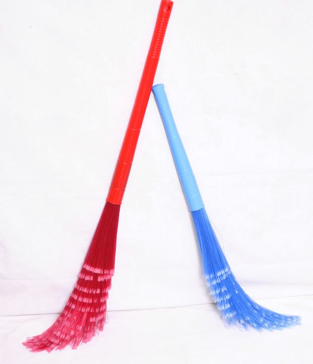 Smart Broom (Jhaaru) - Synthetically Engineered Bristles | Daraz.pk