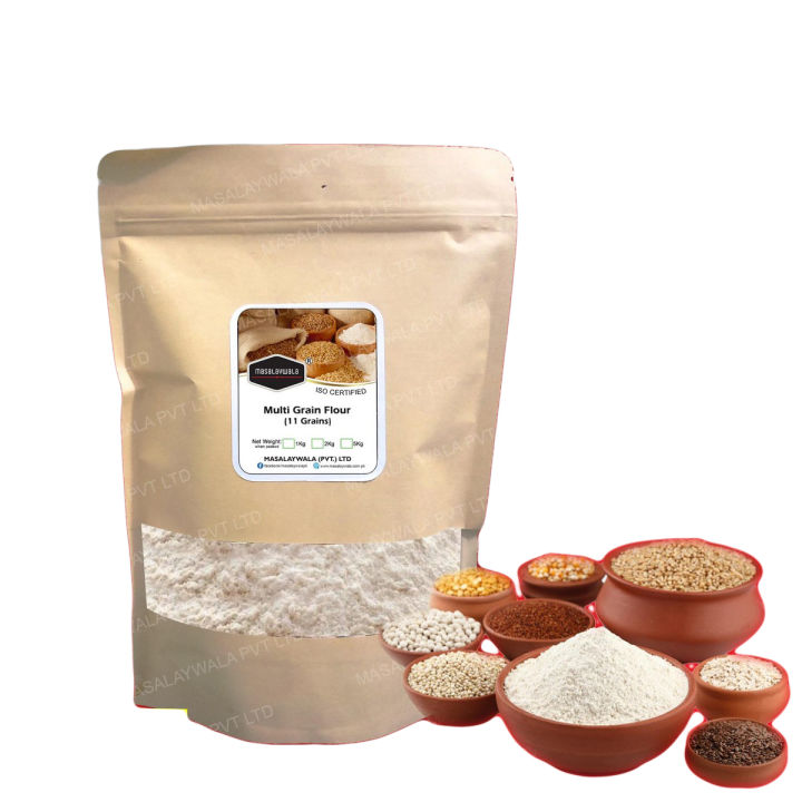 Masalaywala - Multi Grain Diet Flour With 11 Grains 2Kg (Bachat) | Daraz.pk
