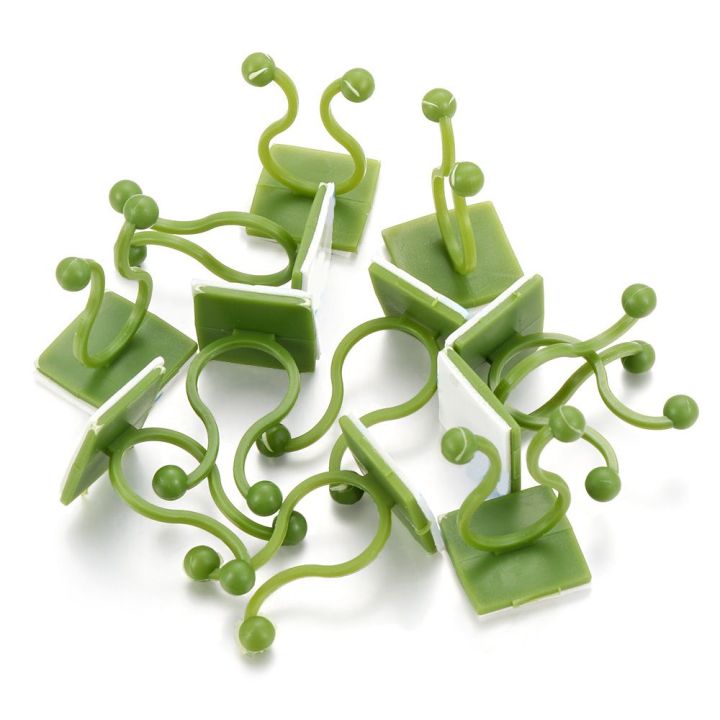 10PCS Invisible Plants Holder Climbing Plant Clip Rattan Clamp Wall ...