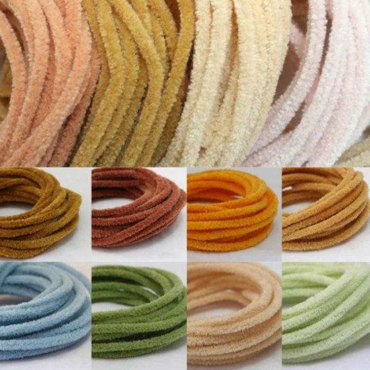 Solid Colored Handmade Handmade Fluffy Bar Wire Plush Colored Wool ...