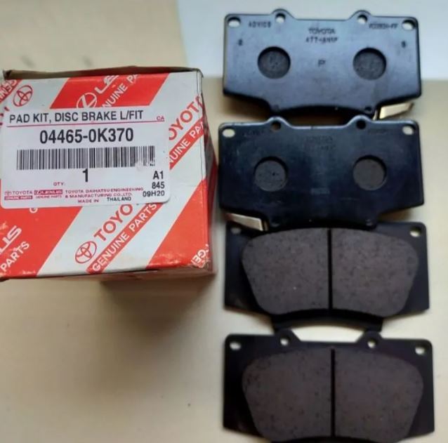 Toyota Axio Hybrid Toyota Genuine Front Brake Pads | Daraz.pk
