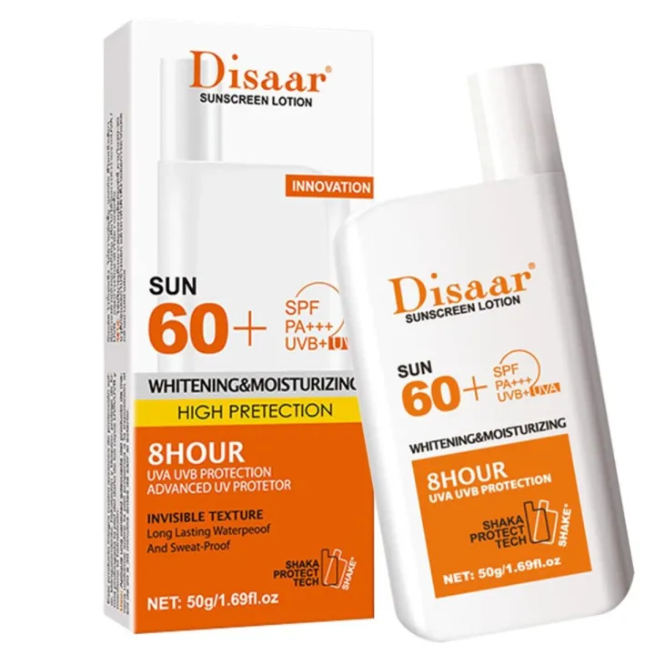 Disaar Sun SCREEN lOTION spf Cream SPF Max 60 Oil Free UVA/UVB ...