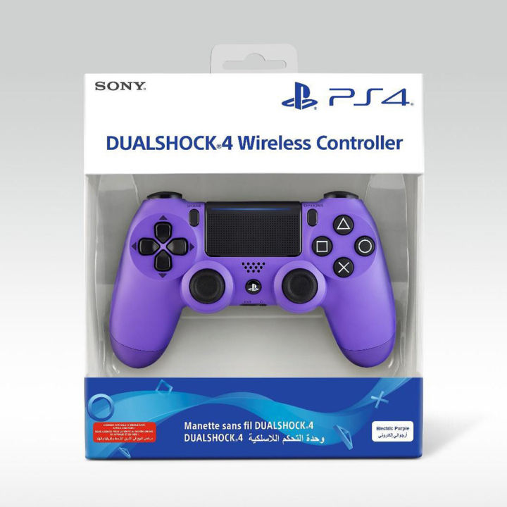 Sony PS4 Controller Dual Shock 4 Wireless 2nd Generation - Electric purple - Original | Daraz.pk