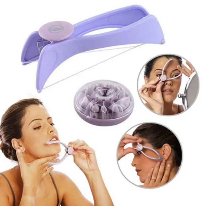 Slique Hair Threading Machine - Facial Hair Removal Makeup Beauty Tool ...
