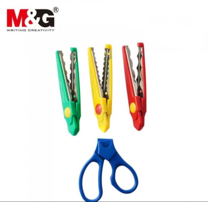 M&G Craft Scissor For Kids With 3 changeable heads | Daraz.pk