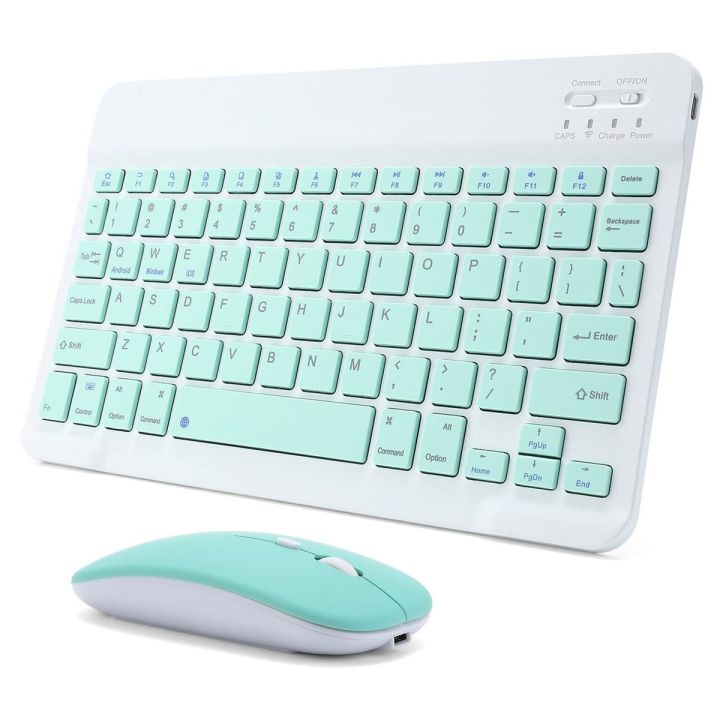 Ultra Wireless Slim Keyboard and Mouse Combo | Bluetooth Rechargeable ...