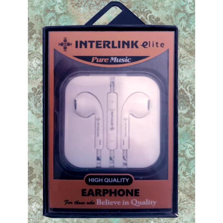 Interlink Elite Handsfree (3.5mm Jack) | Daraz.pk