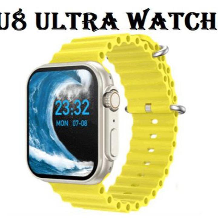 U8 ULTRA APPLE LOGO SMARTWATCH | Daraz.pk