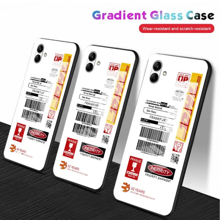 DHL logistics retro label printing Anti Drop hard Tempered Glass for ...
