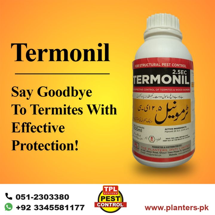 Termonil 2.5EC for Termite/Deemak Control | Daraz.pk