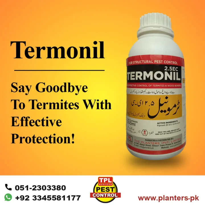 Termonil 2.5EC for Termite/Deemak Control | Daraz.pk