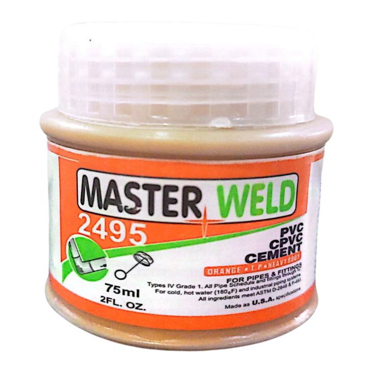 CPVC Cement Solvent Master WELD Orange 786 | PVC Cement Solvent Master ...