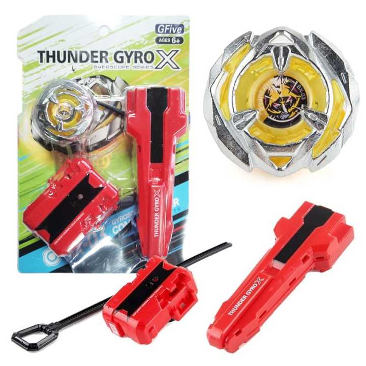 Thunder Gyro X Card Action toy with spinning tops | Daraz.pk