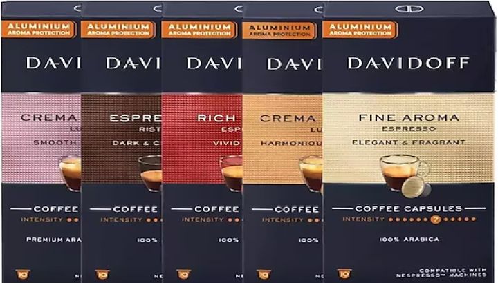 Davidoff Capsule Set of 5x10 | Daraz.pk