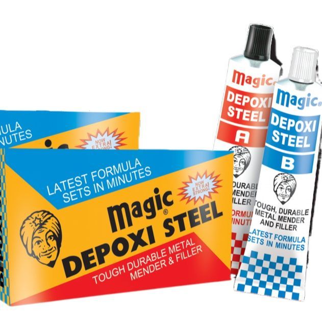 Magic Depoxi Steel (Large & Economy Pack) – Super Glue for Strong ...