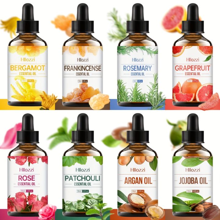 Botanical Radiance, Hllozzi 1oz Essential Oil Blend for Face Body ...