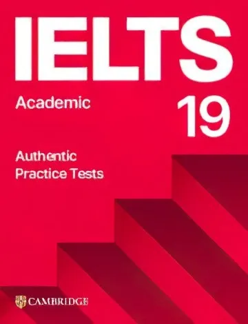 1pcs Cambridge IELTS Academic Training 19 Book with QR Code for Audio ...