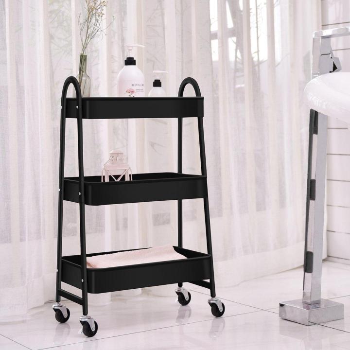 Day2day Mall Multi-Purpose Utility Rolling Mobile Cart Trolley ...