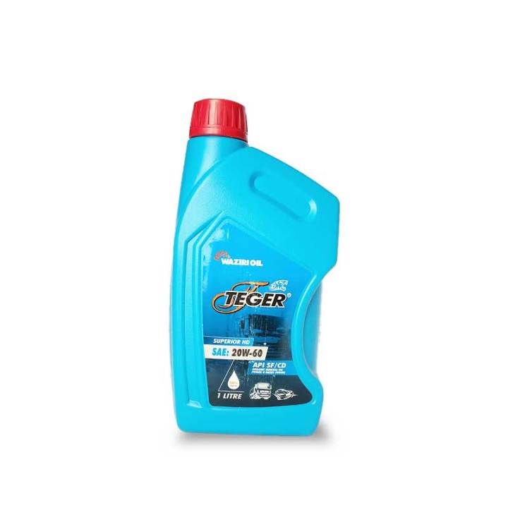 Teger Superior HD SAE: 20W-60 Engine Oil 1 liter | Daraz.pk