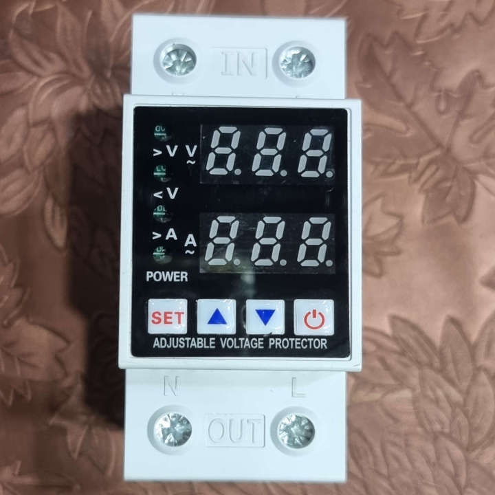 Dual Display Adjustable Over Voltage Current and Under Voltage ...