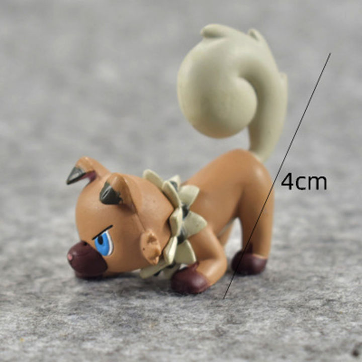 Abra Litten Bulbasaur Vulpix Eevee Charmander Pikachu Figures Model ...