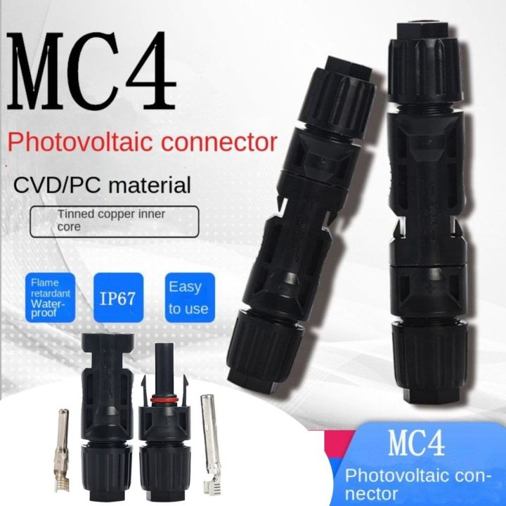 Solar PV 1000V Connector Solar Photovoltaic Panel Assembly MC4 ...