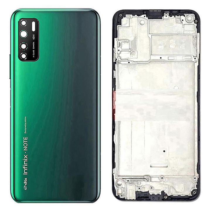 Infinix Note 7 Lite Middle Frame Housing with Power Volume Buttons ...