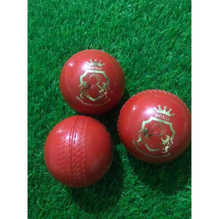 Pack of 3 Practice Cricket Hard Balls (Synthetic Practice Cricket Hard ...