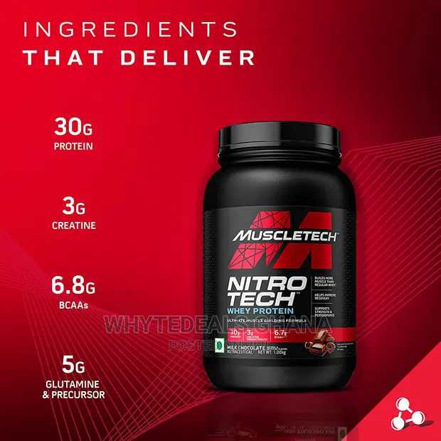 Nitro Tech High Performance Nutrition Powder for Recovery 1kg | Daraz.pk
