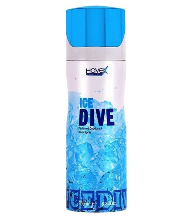 Havex ICE DIVE Perfumed Deodorant Bodyspray For Men-200ml | Daraz.pk