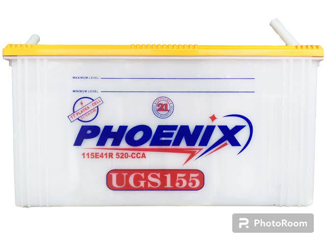 PHOENIX BATTERY UGS155 12 VOLTS 17 PLATES 115 AMPERE HUGE BACKUP HUGE ...