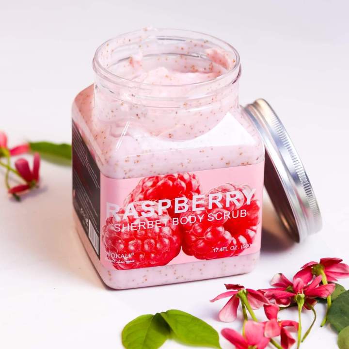 Alfatah Mall WOKALI BODY SCRUB RASPBERRY SHERBET 500 ML-AFP-000172644 | Daraz.pk