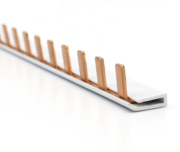 1/2/3P Pin Type Busbar 4-18 Way Copper Bar Terminal Block For MCB DZ47 ...