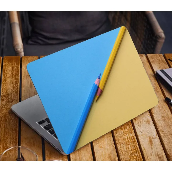 Pencil art Laptop Back Skin Vinyl Stickers Decal for 13 14 15 15.6 ...