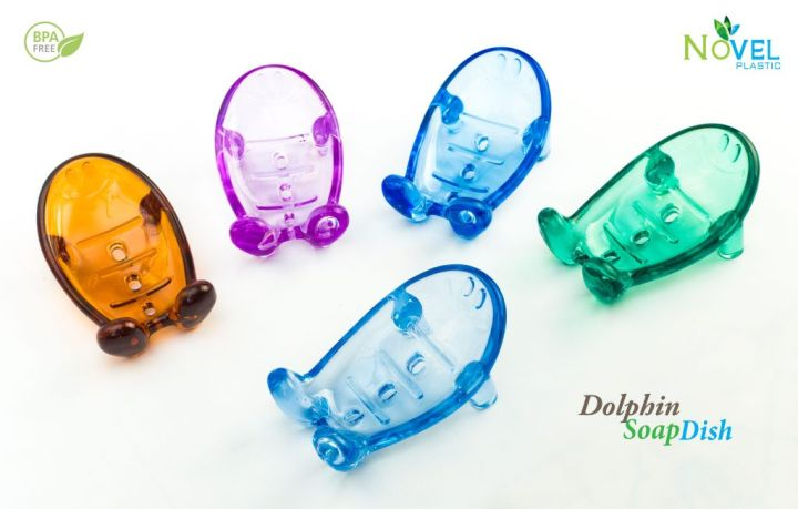 Dolphin Soap Dish - Self-Drain Soap Holder "Dolphin Soap Dish: Modern ...