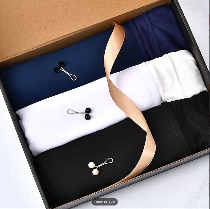 6pc Set Premium Chiffon Hijab Scarves Solid Color Islamic Wrap Shawl ...