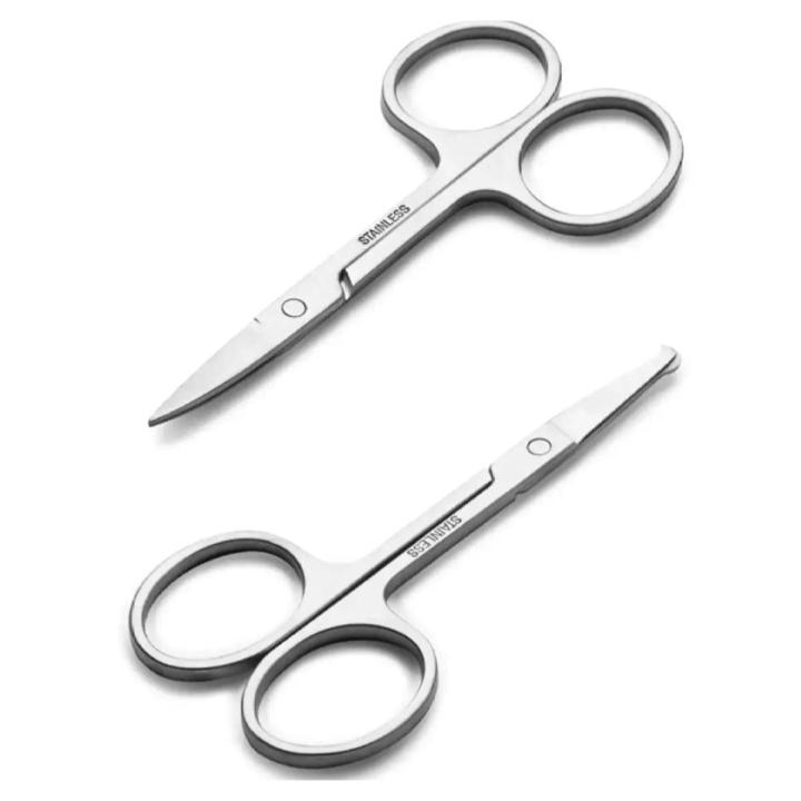 Stainless Steel Toenail Cutter and Ingrown Nail Scissor Pack of 2 ...